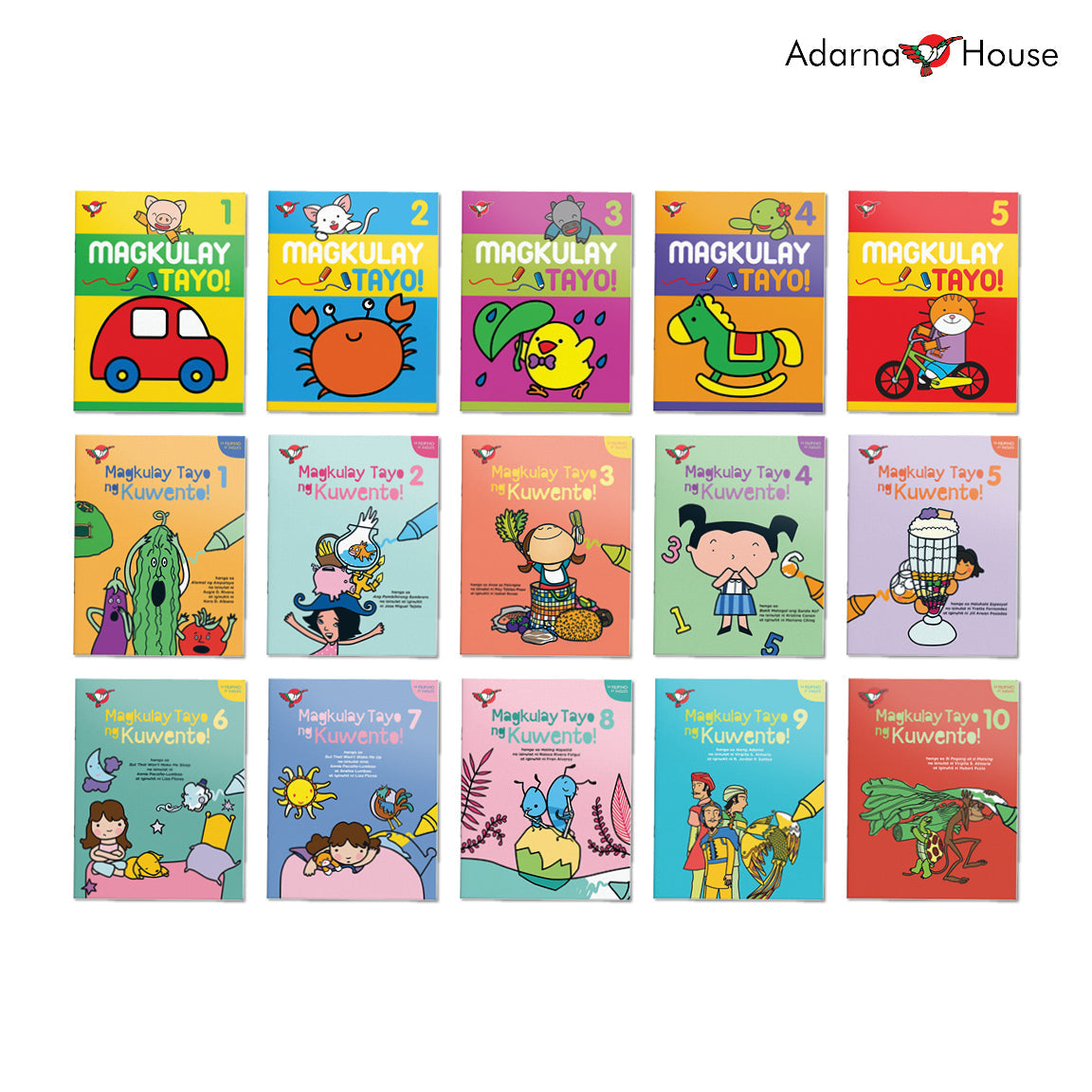 Activity & Coloring Books – Adarna House