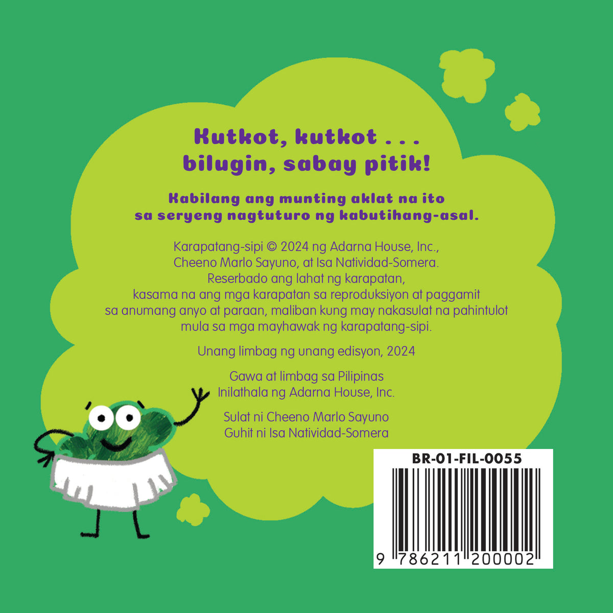 Kutkot Kulangot! - Board Book – Adarna House