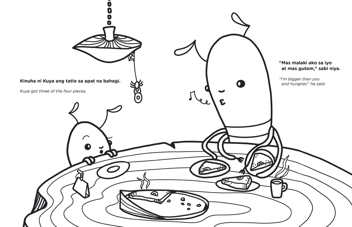 Magkulay Tayo ng Kuwento 8: Hating Kapatid - Picture and Coloring Book ...